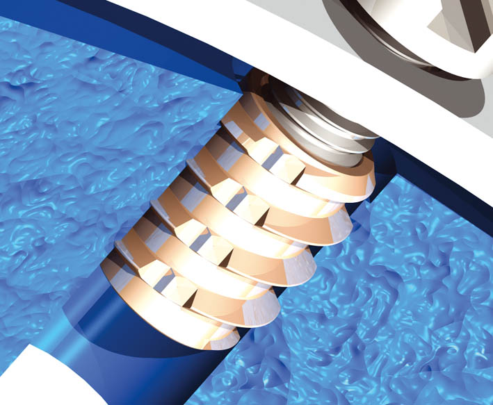 Self-tapping unheaded Foamsert - Titanox